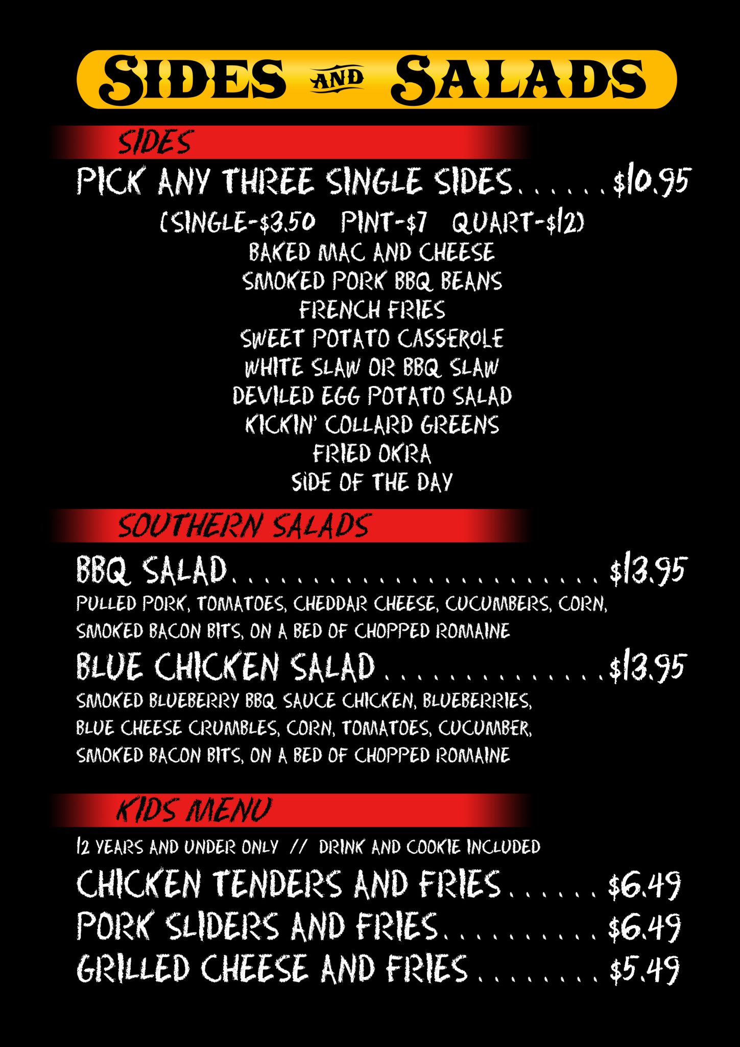 Concord Menu - The Smoke Pit Online